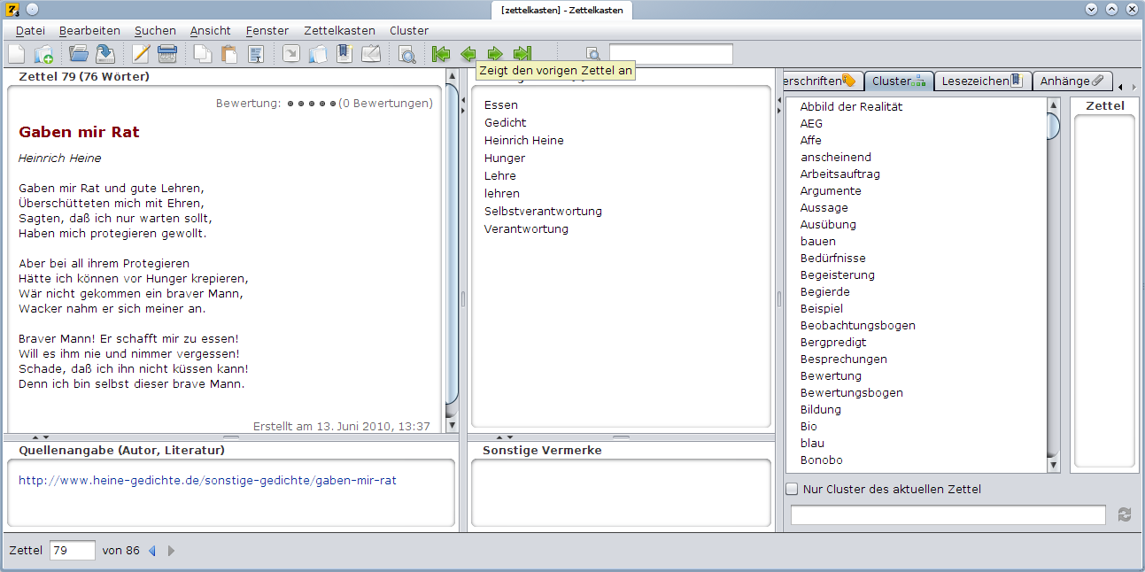 Zettelkasten ist jetzt OpenSource – HerrSpitau.de